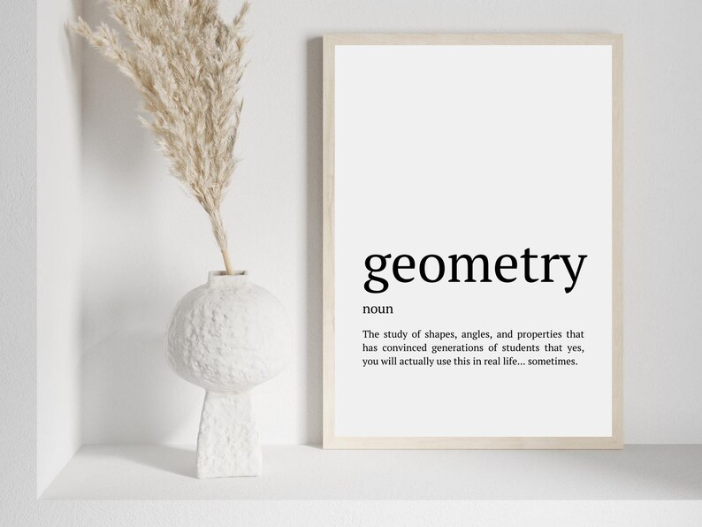 Funny Mathematics Teacher Poster Set of 6, Printable Math Wall Art ...