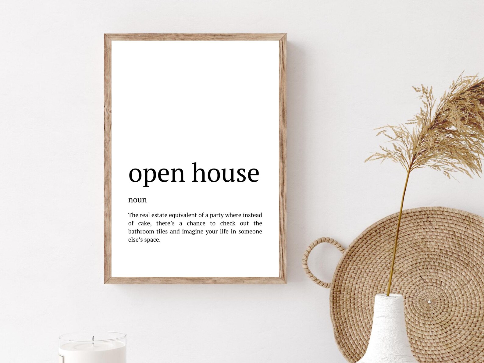 Funny Realtor Definition Print Set, Real Estate Office Decor (PDF Files ...