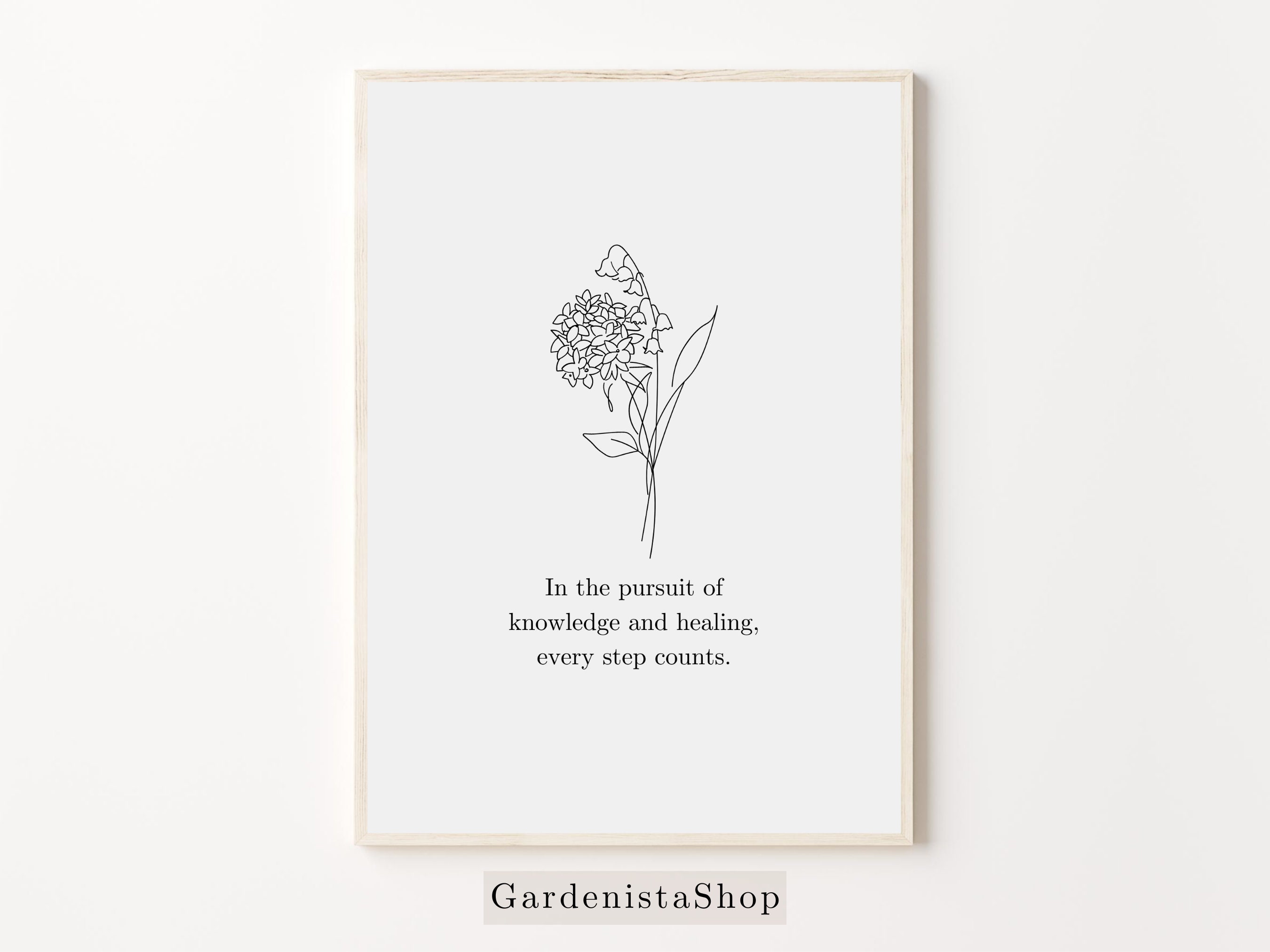 Medical Student Motivational Quote Poster, Nursing Student Dorm ...