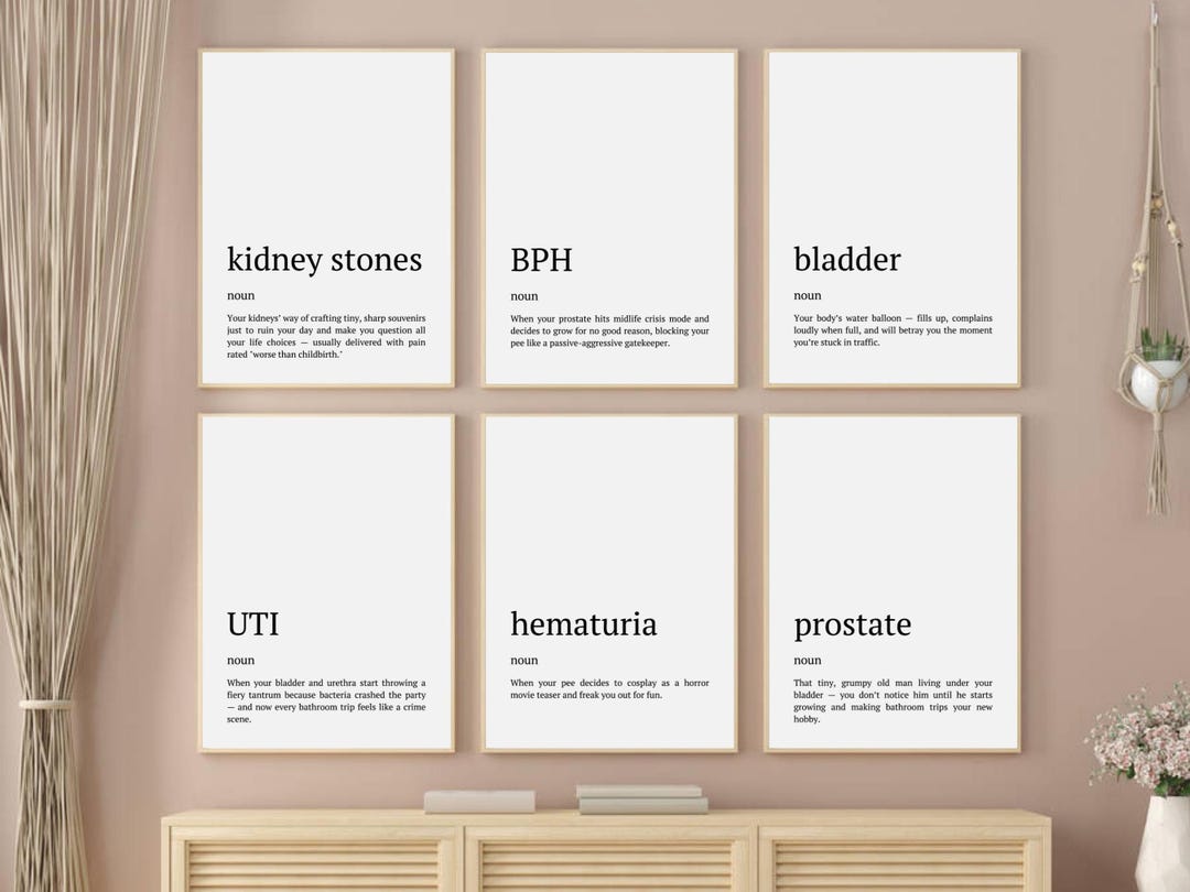 Funny Urology Clinic Art Prints, Urologist Gift (digital Download) - Etsy