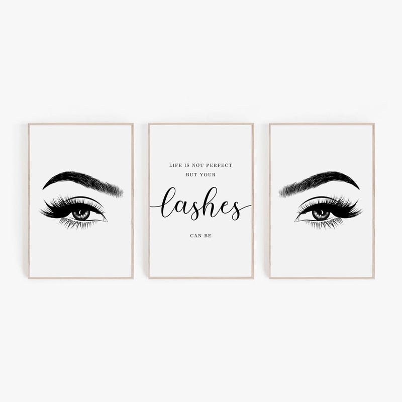 Eyelash Sign - Etsy