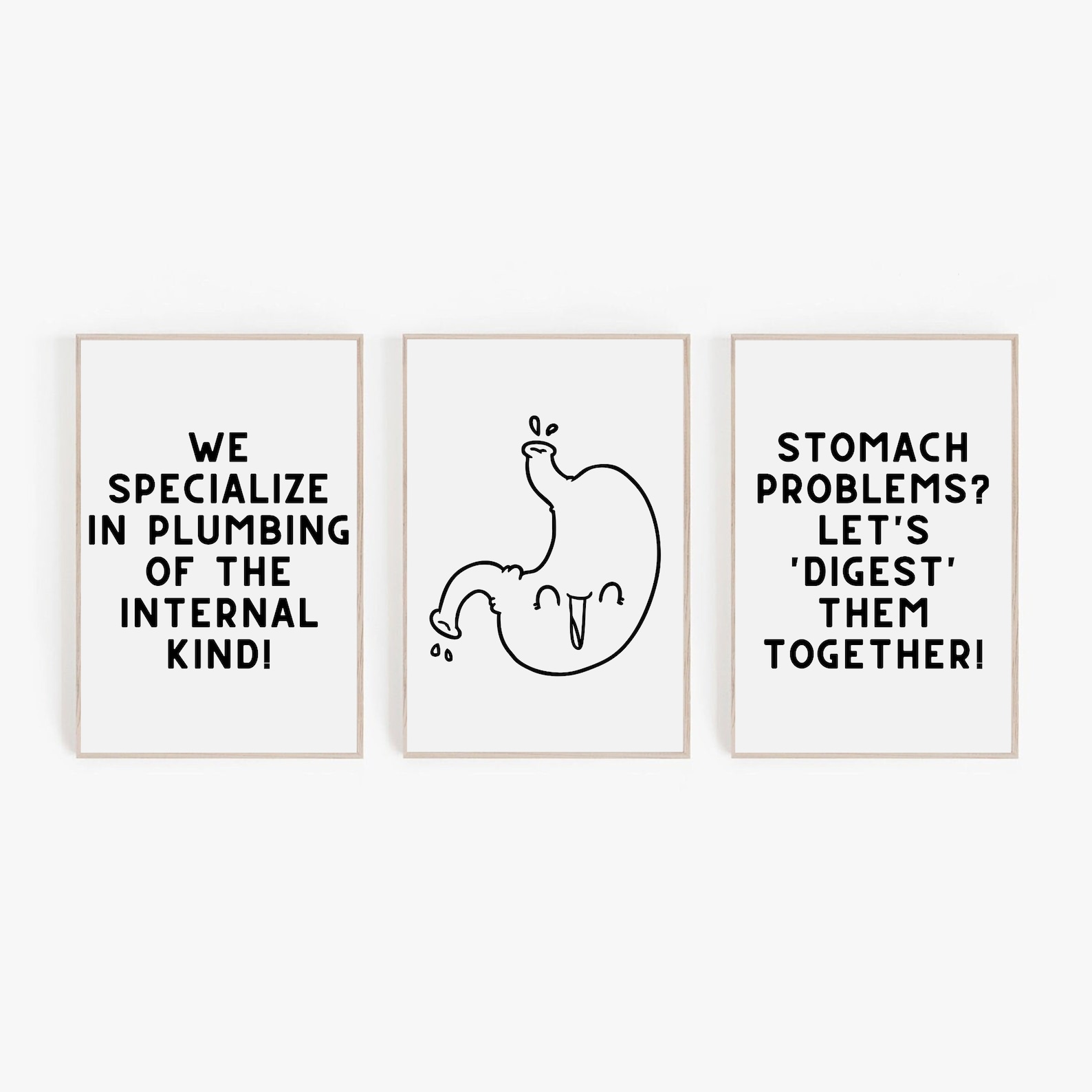 Gastroenterology Clinic Decor, Gastroenterologist Office Wall Art, Gift ...