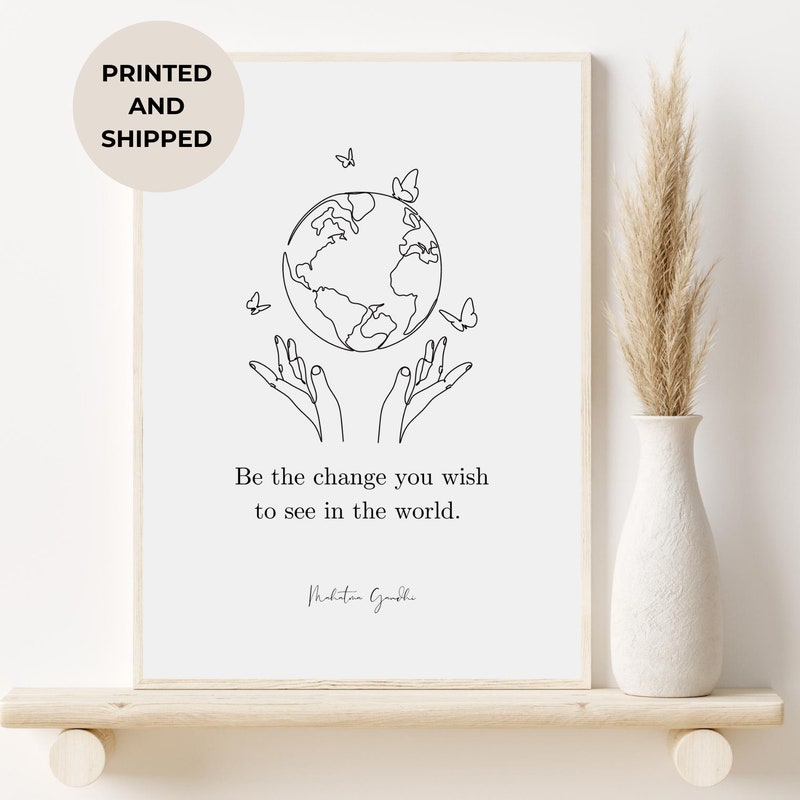 Be the Change You - Etsy