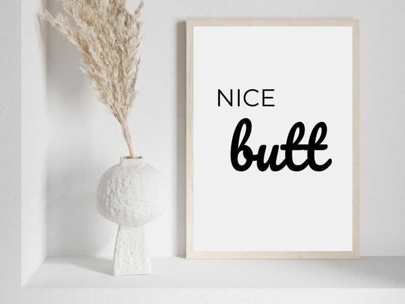 Funny Bathroom Wall Art, Cheeky Toilet Prints, Printable Bathroom Sign ...