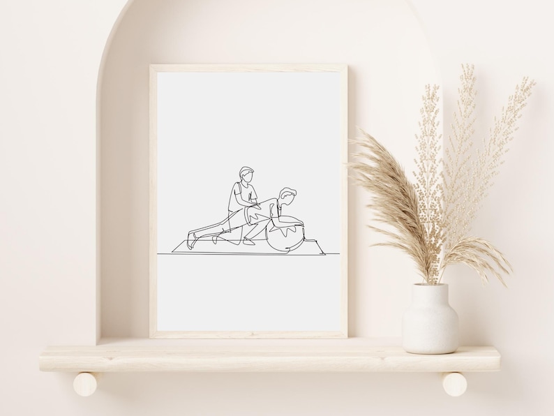 Manual Therapy Wall Print Set Physiotherapy Wall Art Bundle - Etsy