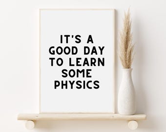 Funny Physics Poster for Classroom - Moment = Force * Distance - Etsy ...