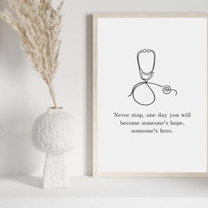 Medical Student Wall Art, Doctor Office Wall Print, Medical Student ...