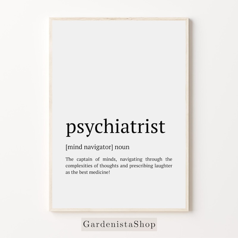 Psychiatry - Etsy
