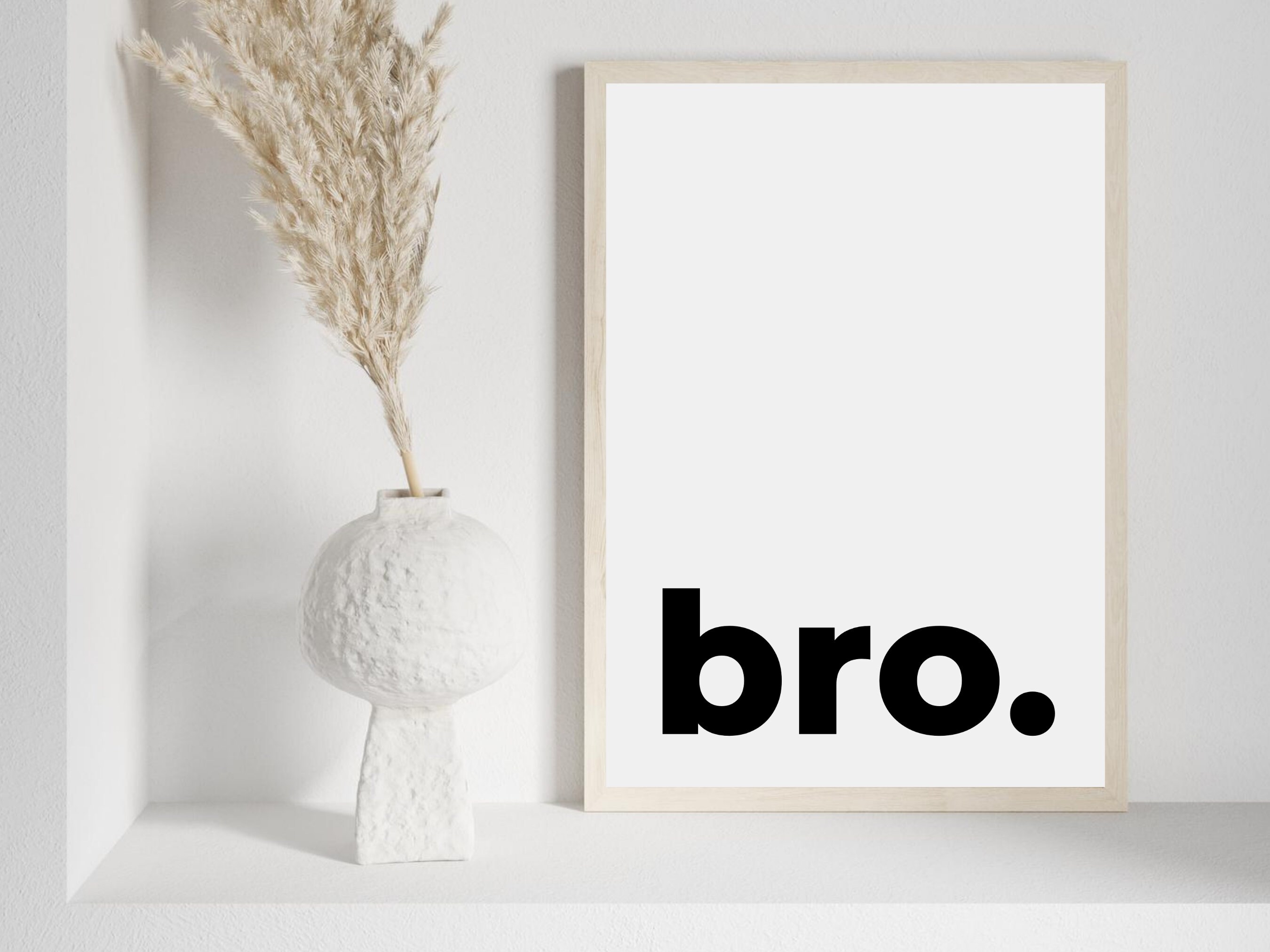 Bro Wall Art, Bro Poster, Boys Room Printable, Bro Print for Boys ...