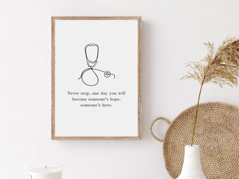 Medical Student Wall Art, Doctor Office Wall Print, Medical Student ...