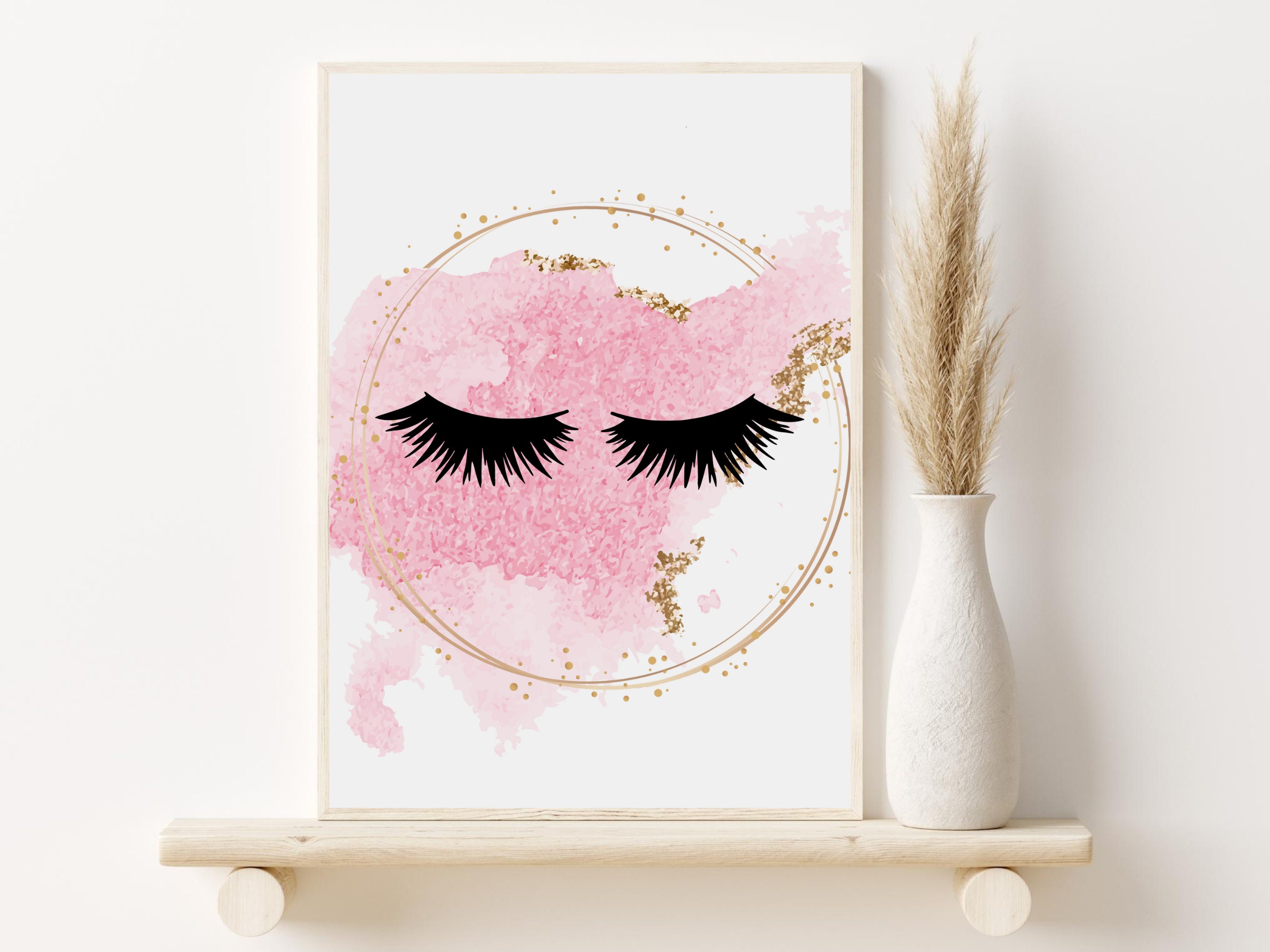 Lash Studio Print Set of 3, Lashes Make Everything Better Print, Beauty ...