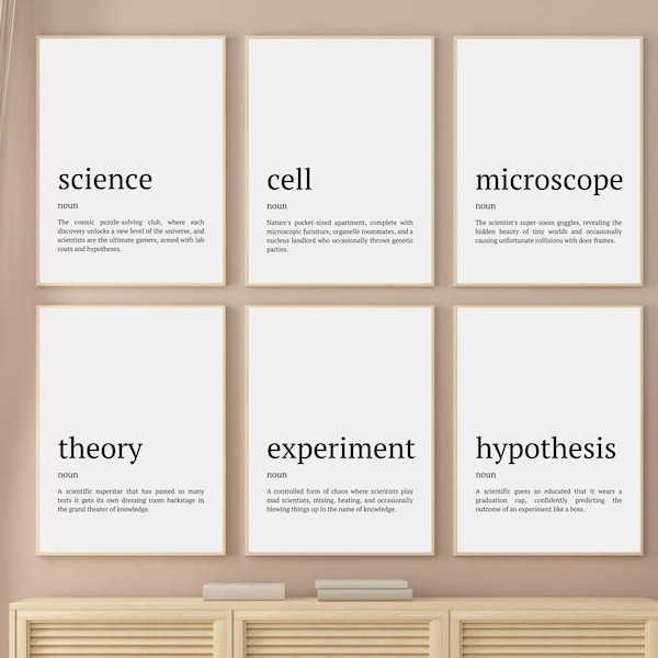 Science Print - Etsy