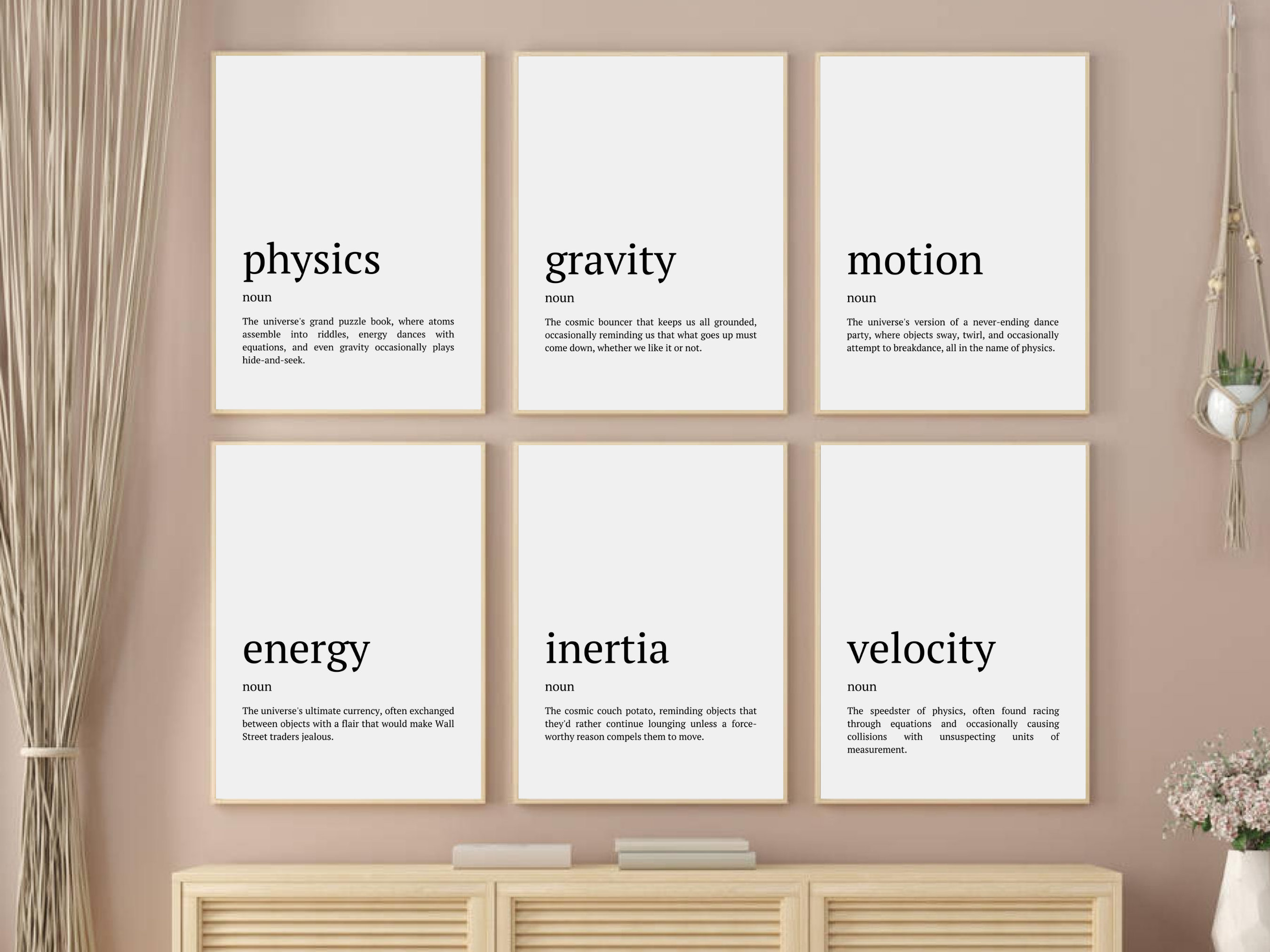 Funny Physics Teacher Posters, Physics Classroom Decor, Printable ...
