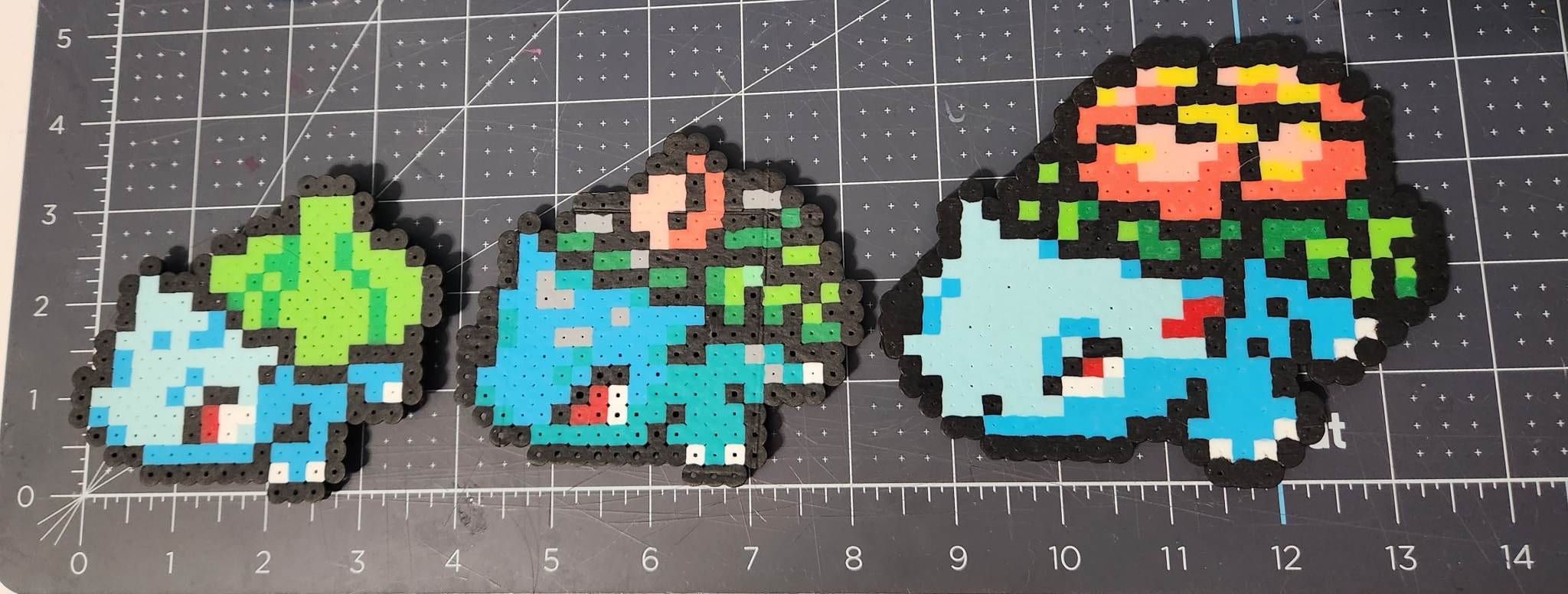 Pokemon Perler Sprites Ornaments Magnets - Etsy