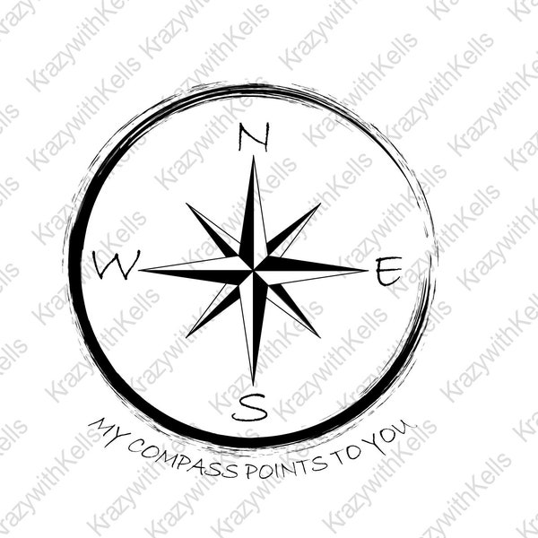 Compass Points - Etsy