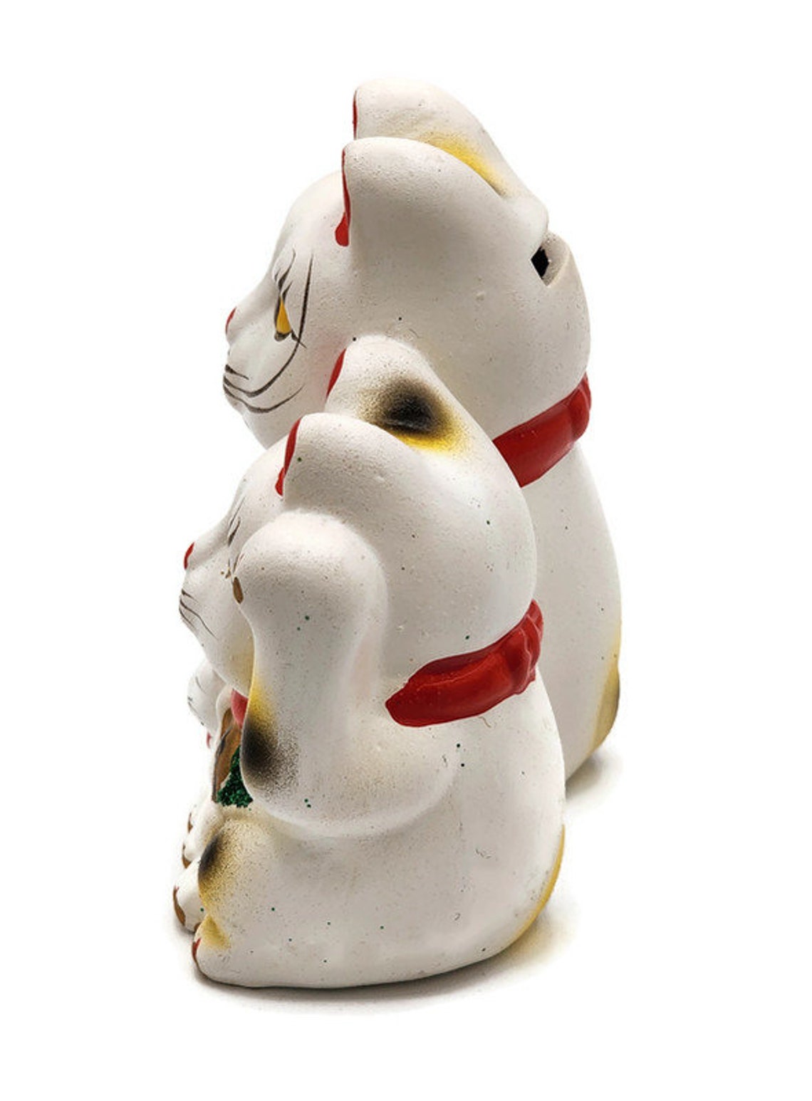 Feng Shui Lucky Cat Family Maneki Neko for Wealth and Abundance With ...