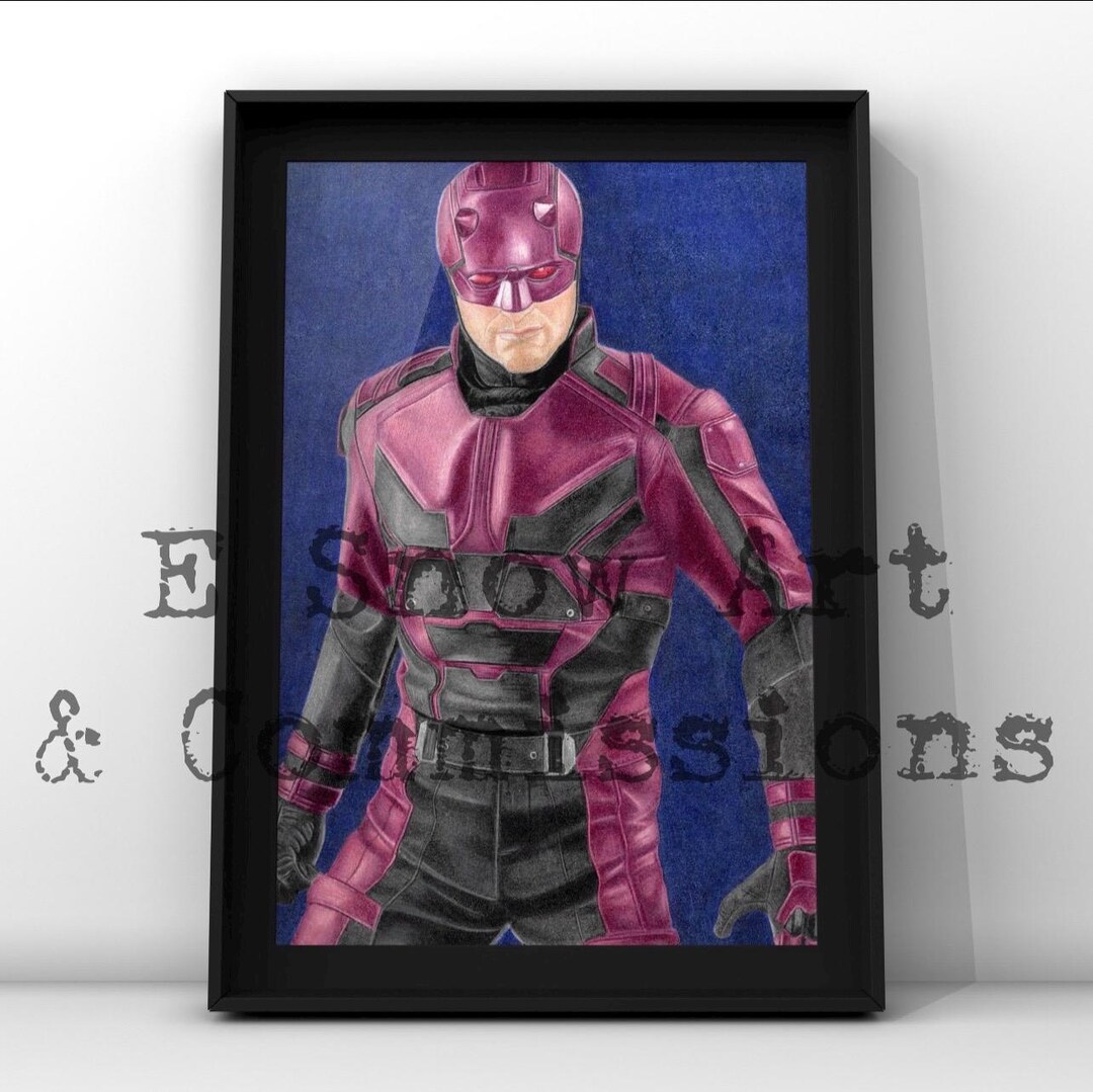 Daredevil Digital Print Wall Art Print - Etsy