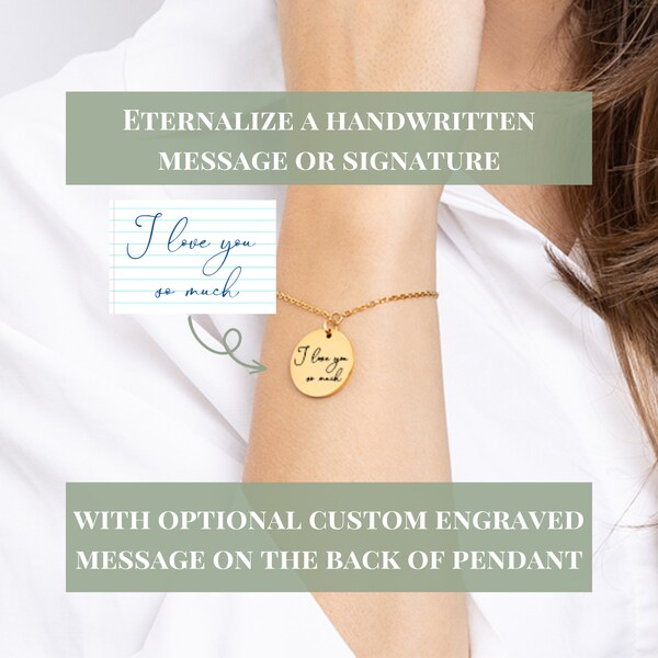 Signature Bracelet - Etsy