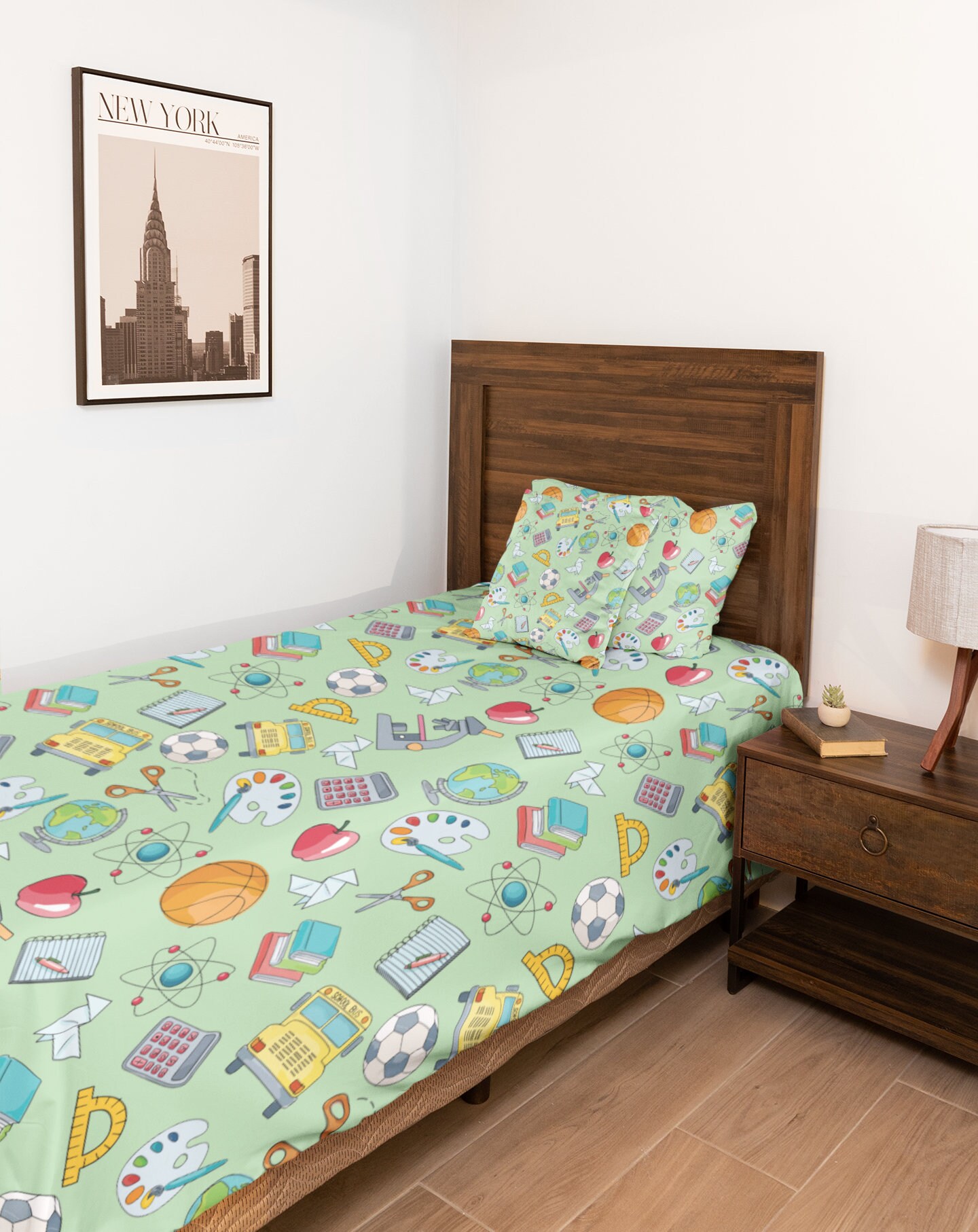 Colorful Back to School Graphics Seamless Pattern - Elevate Your School ...