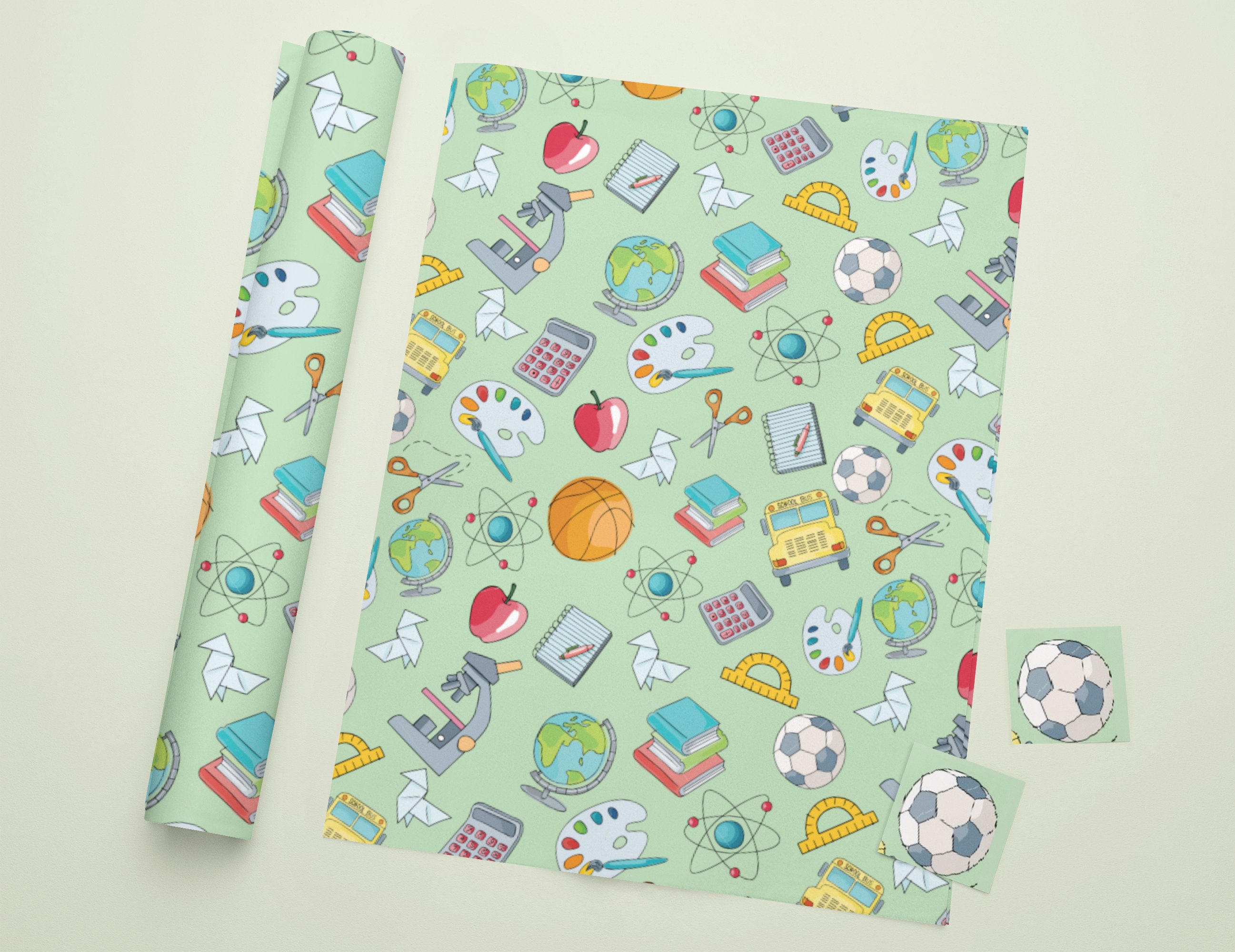 Colorful Back to School Graphics Seamless Pattern - Elevate Your School ...