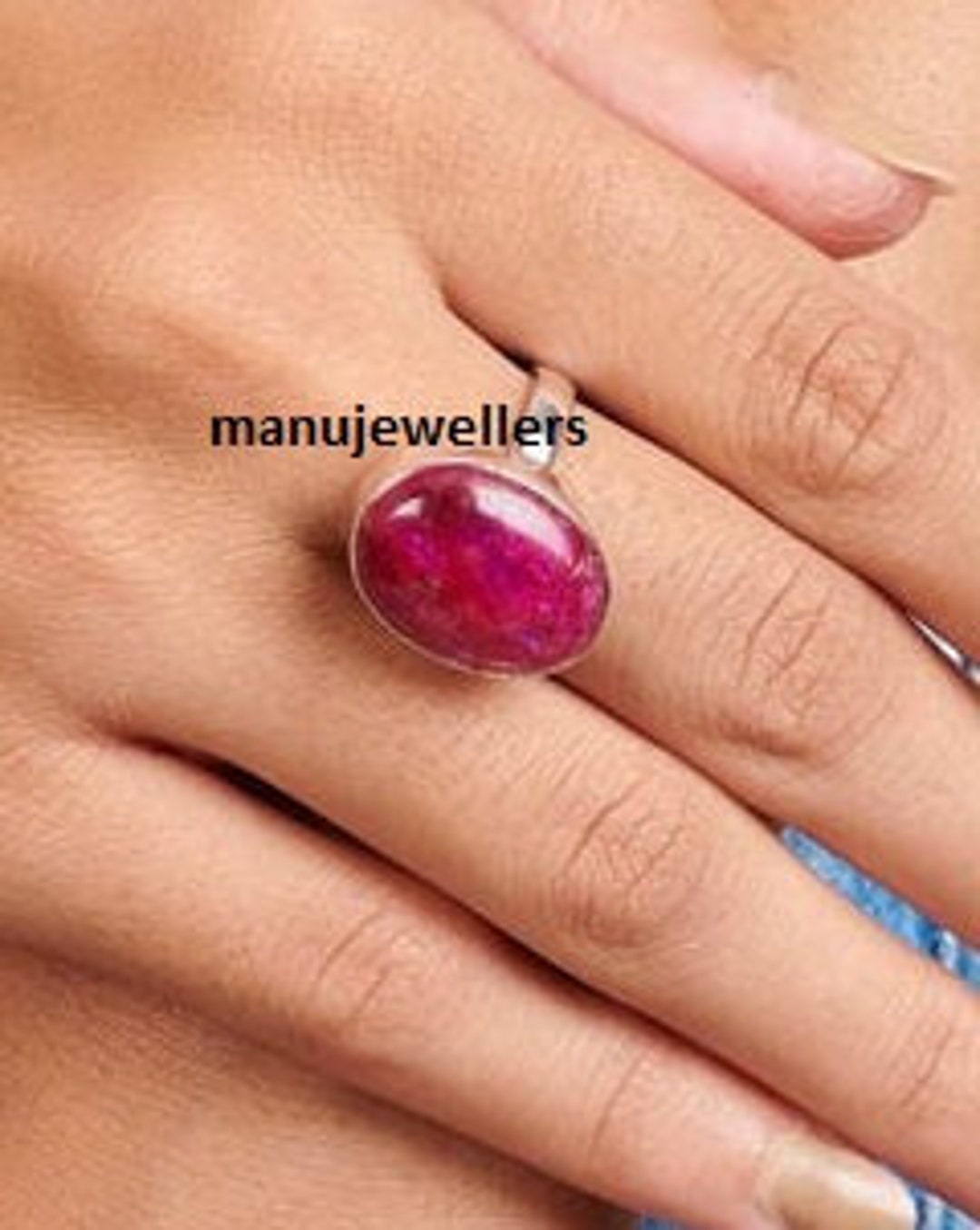Ruby Ring 925 Silver Sterling Ringwomen Ring Lovely Ring - Etsy