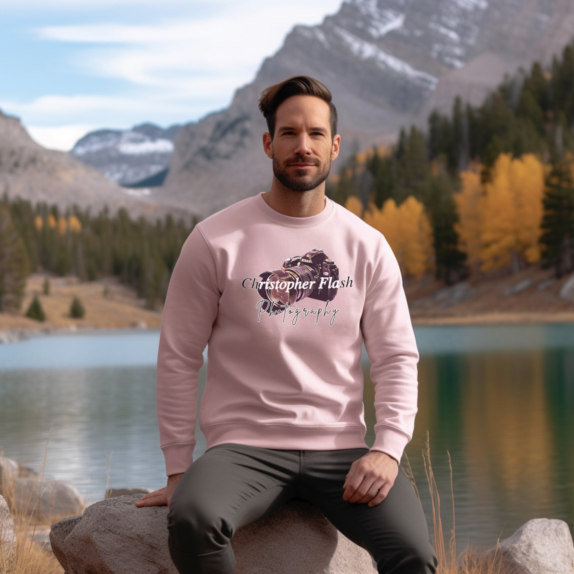 Custom Photographer Sweater Personalized Camera Sweatshirt Vintage ...