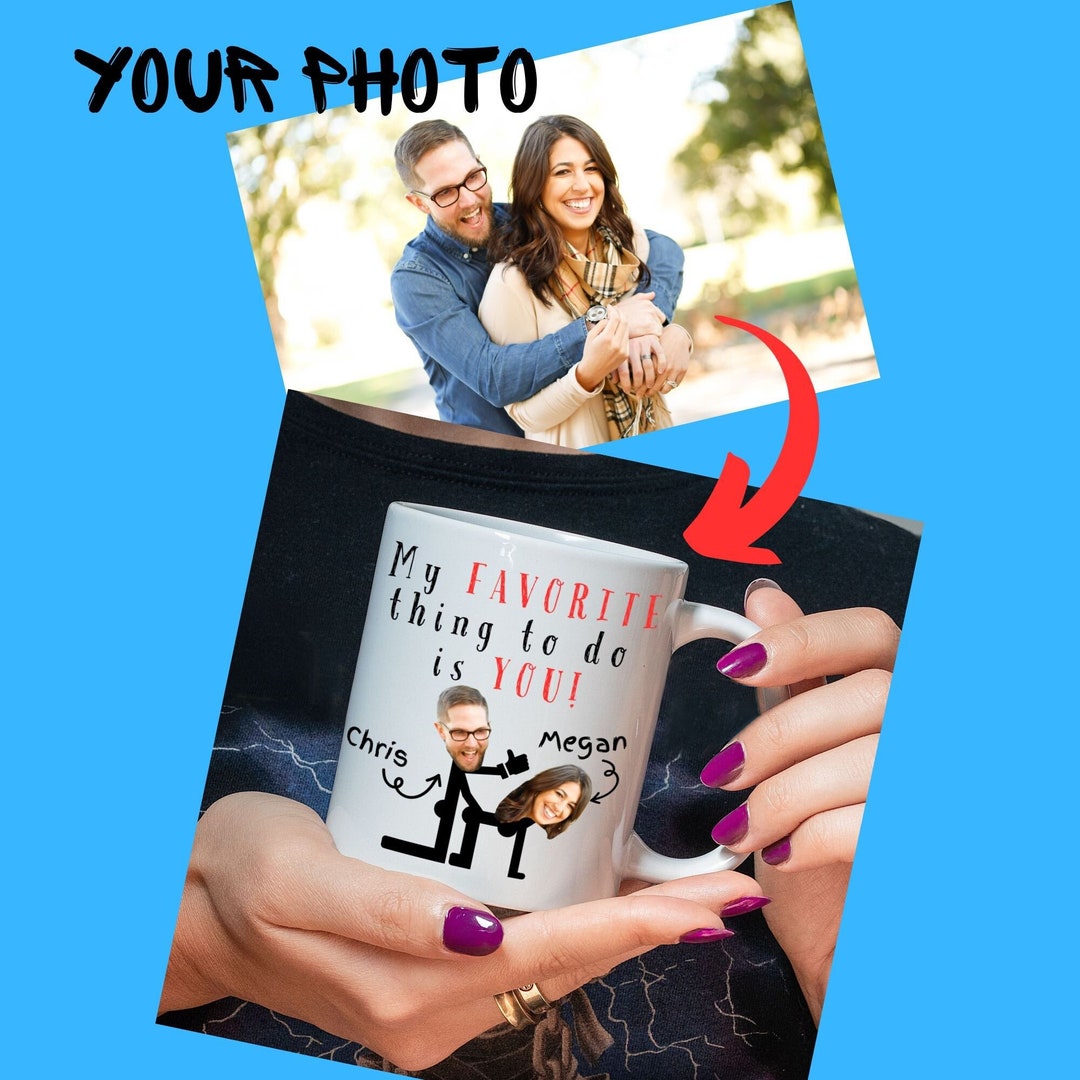 Custom Photo Mug Design Personalized Name Photo Coffee Cup - Etsy