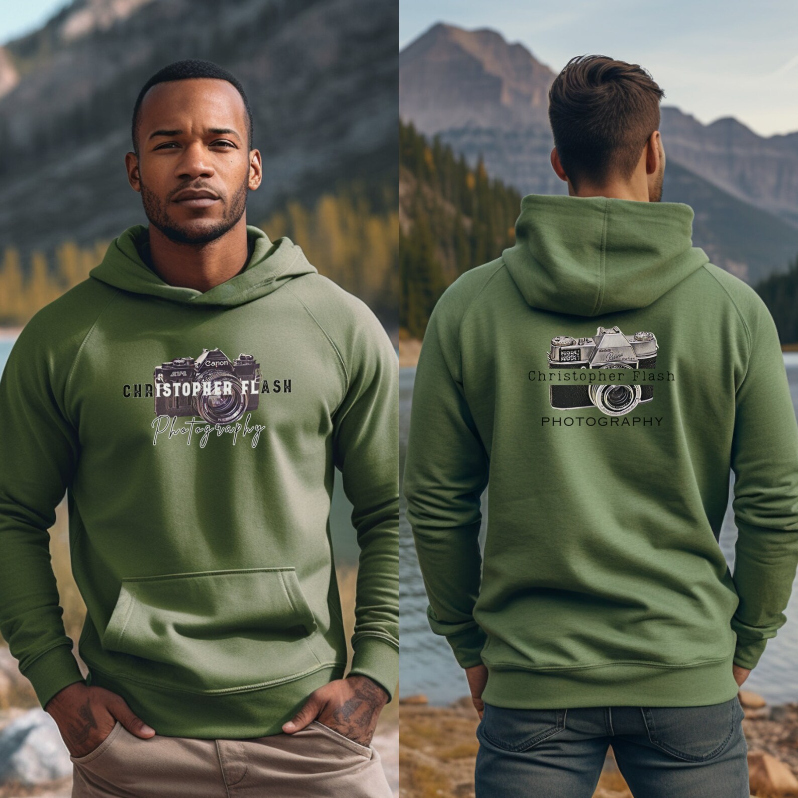Custom Photographer Sweater Personalized Camera Sweatshirt Vintage ...