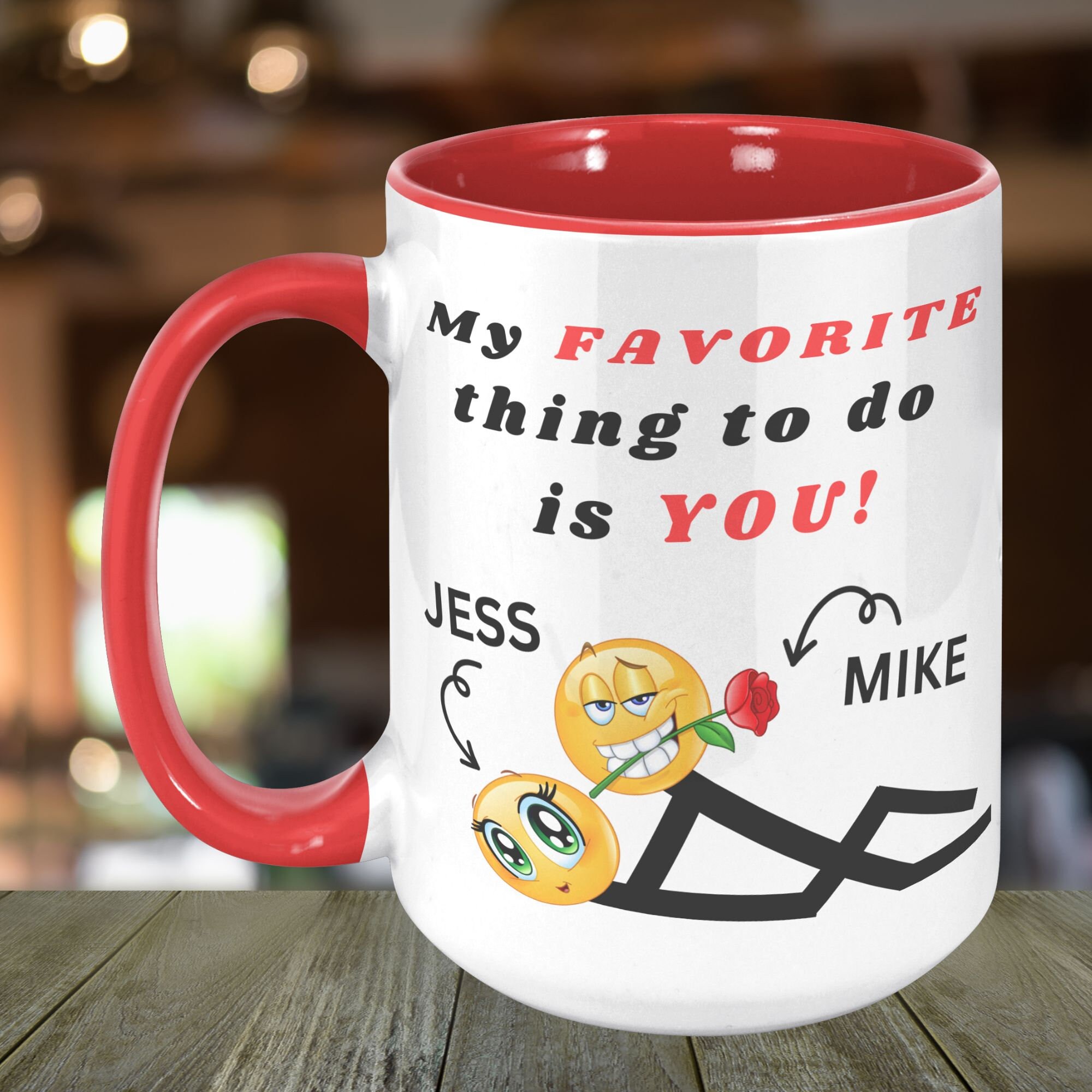 Custom Photo Mug Design Personalized Name Photo Coffee Cup - Etsy