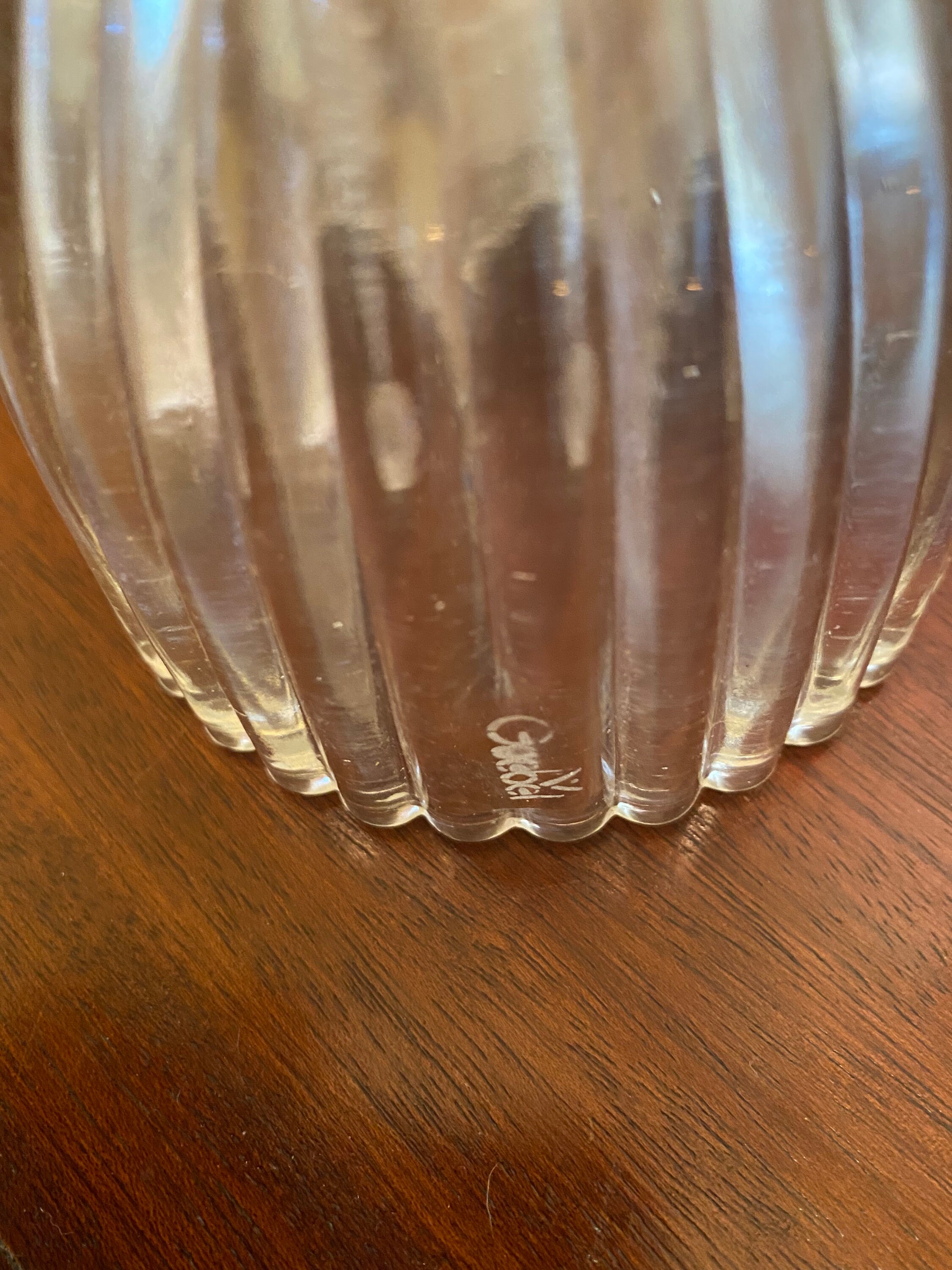 Goebel Crystal Glass Bell Annual First Edition - Etsy