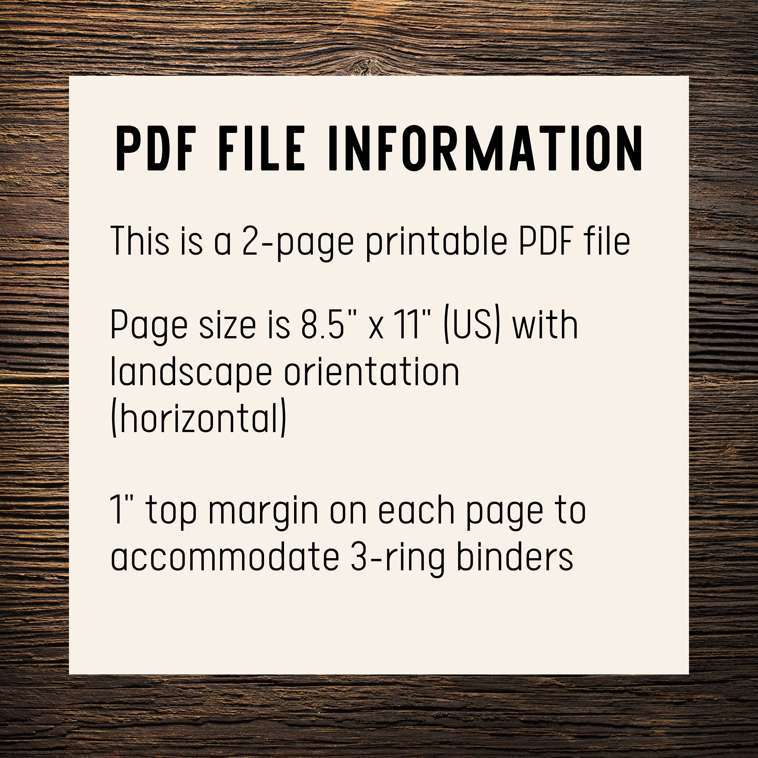 BBQ Logbook BBQ Journal Printable PDF Digital Download - Etsy