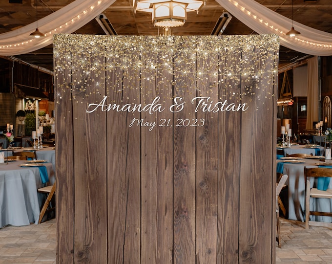 Wedding Backdrop Bridal Shower Photo String Light 9.8FT 9.8FT Wedding ...