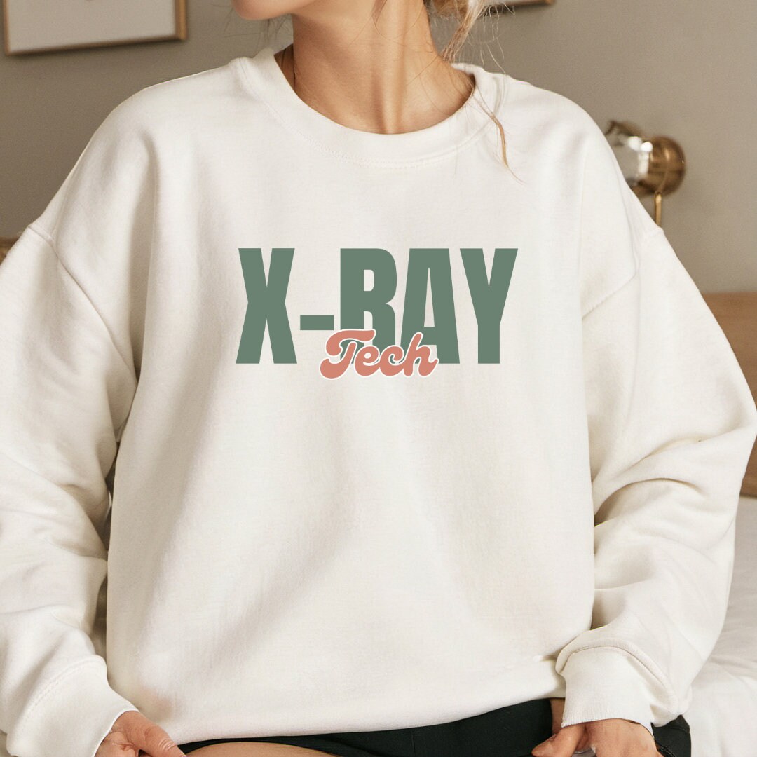 X-ray Tech Sweatshirt, Radiology Sweatshirt, X-ray Department Shirt ...
