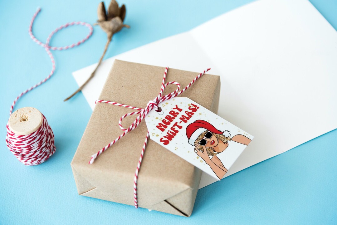 Taylor Swift Christmas Gift Tag Merry Swift Mas Merry Christmas Taylor ...