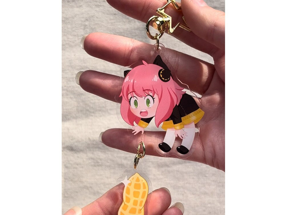 Anya keychain - Etsy France