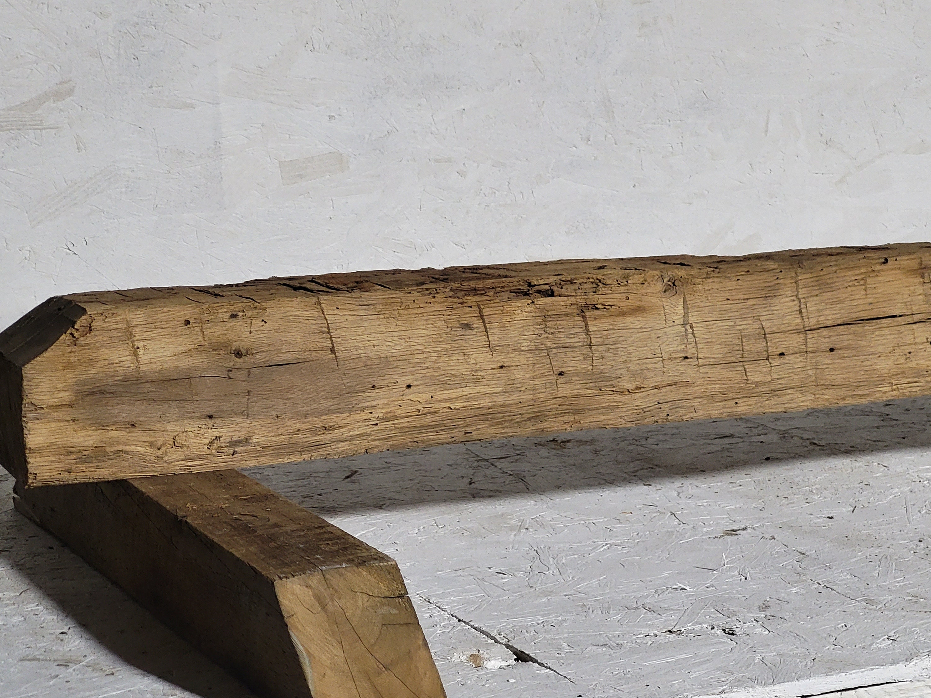 Hand Hewn White Oak 5x6 - Etsy