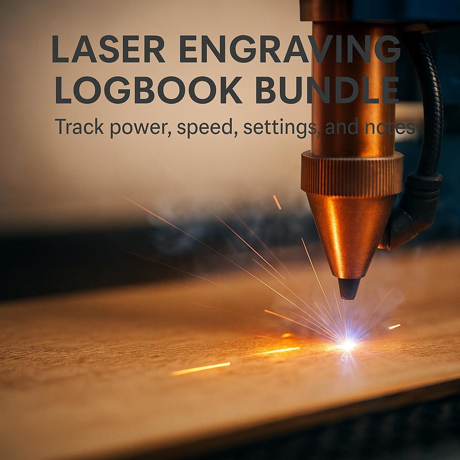 Laser Engraving Logbook | Digital Cutting Settings Tracker | Glowforge ...