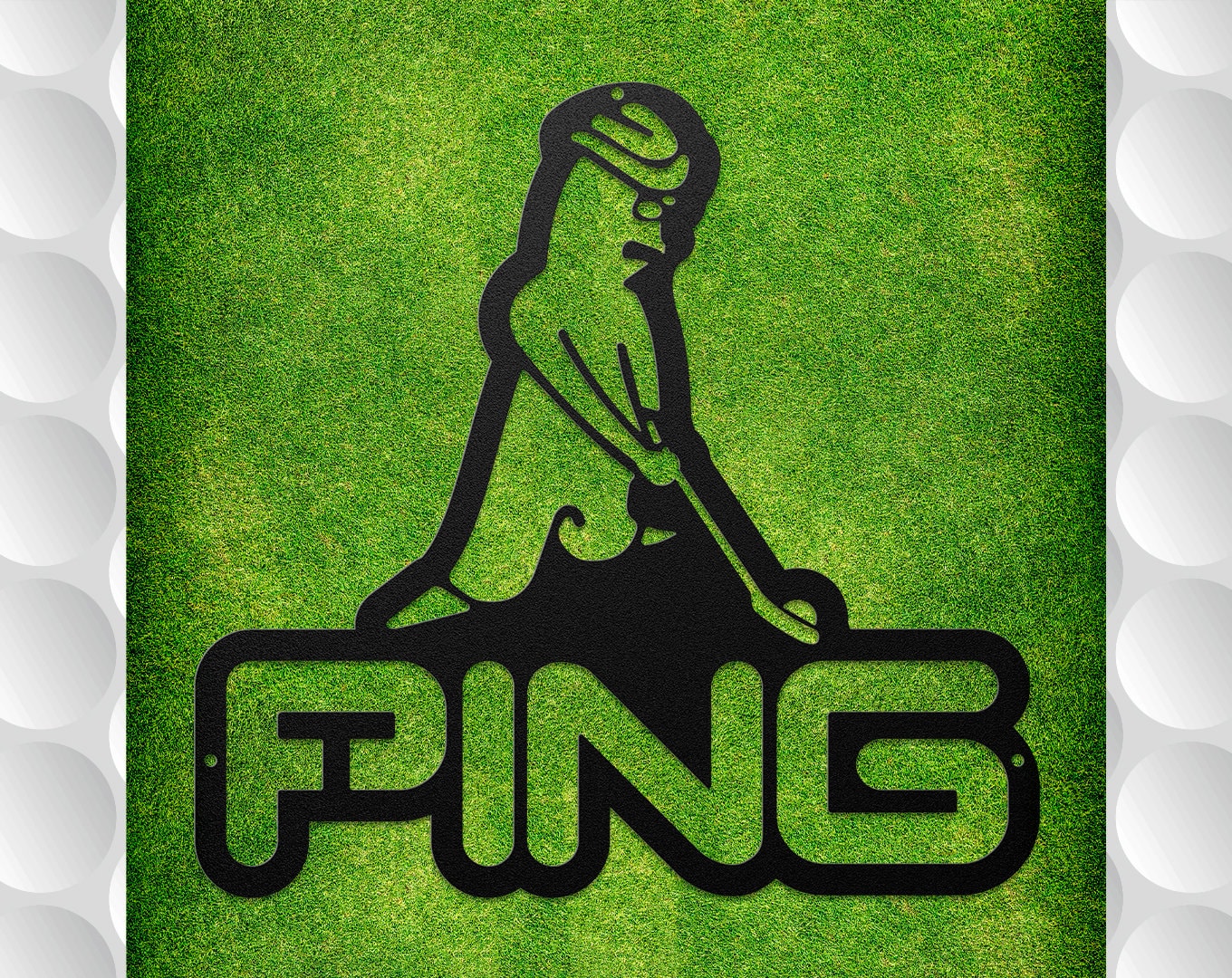 Ping Logo Metal Wall Art - Etsy