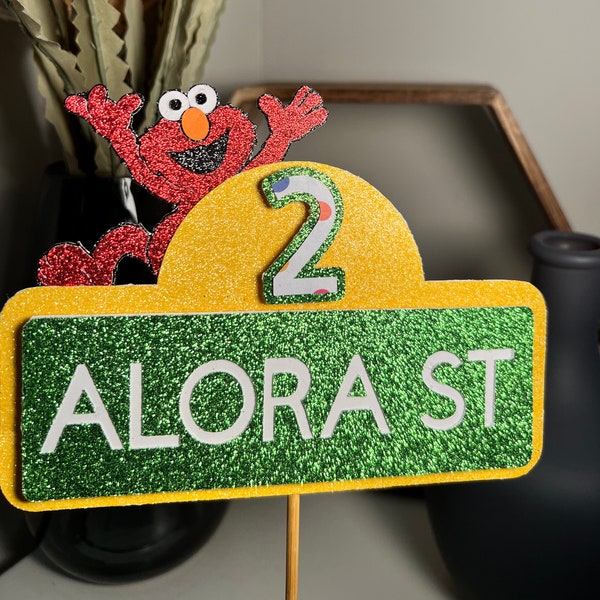 Elmo Centerpiece - Etsy