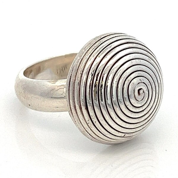 Unique Silver Ring - Etsy