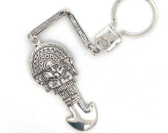Silver Tumi Necklace, Moon Inca Tumi Knife Sun God, Protection God ...