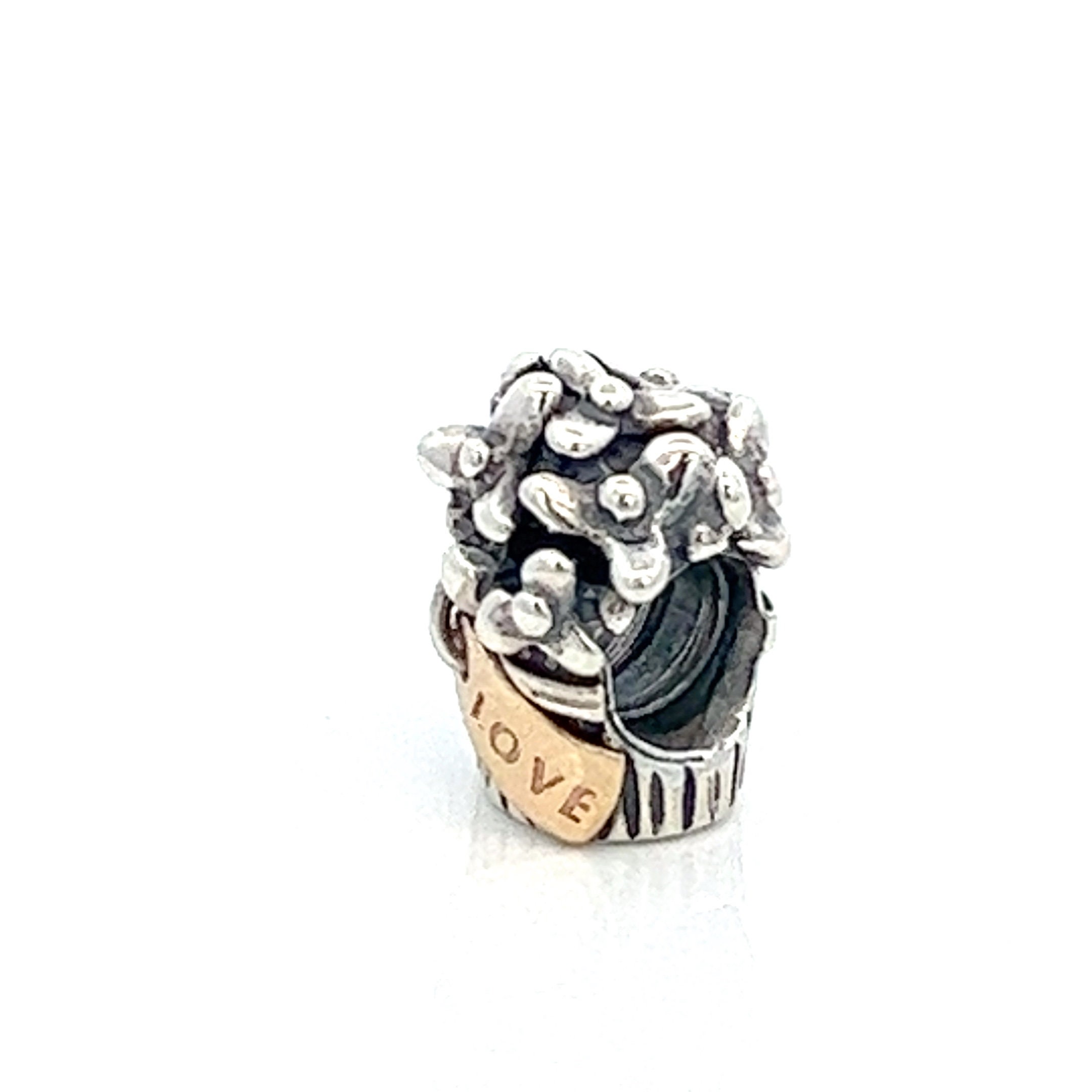 Authentic PANDORA Bouquet of Flowers Sterling Silver Charm - Etsy