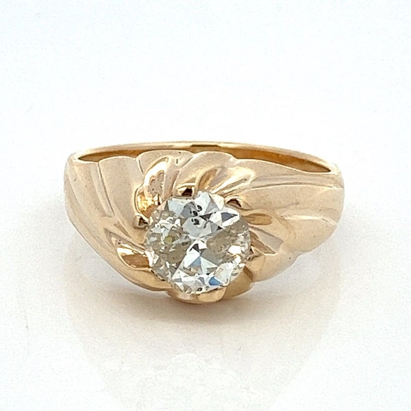 Large Diamond Ring - Etsy