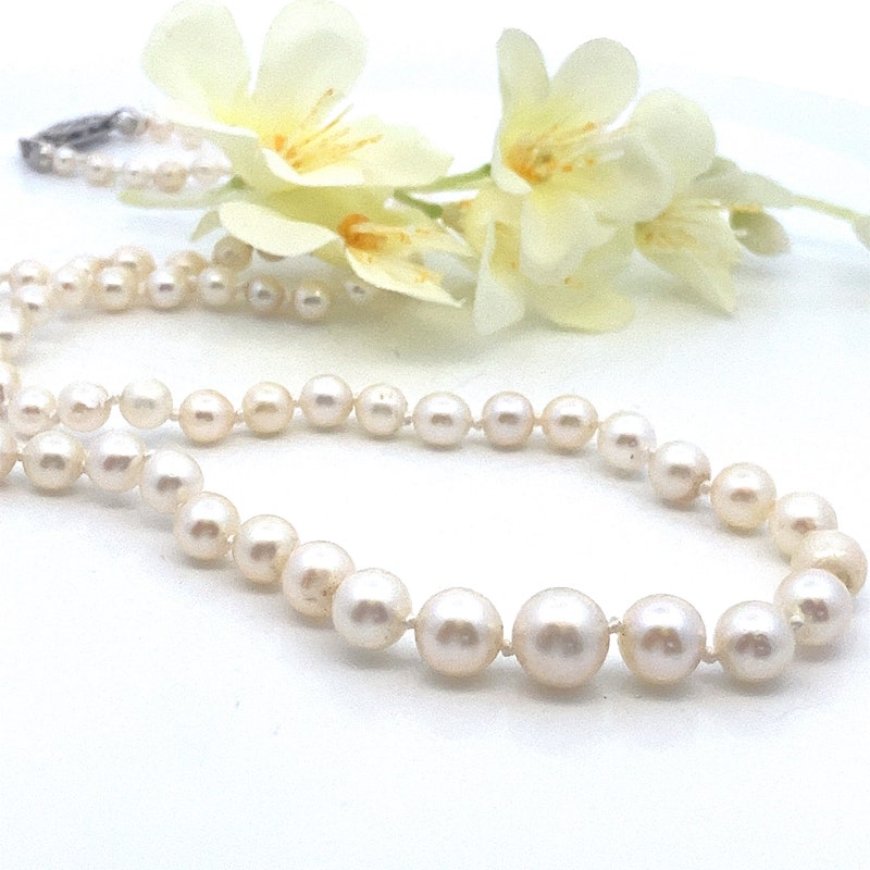 Graduated Pearls - Etsy