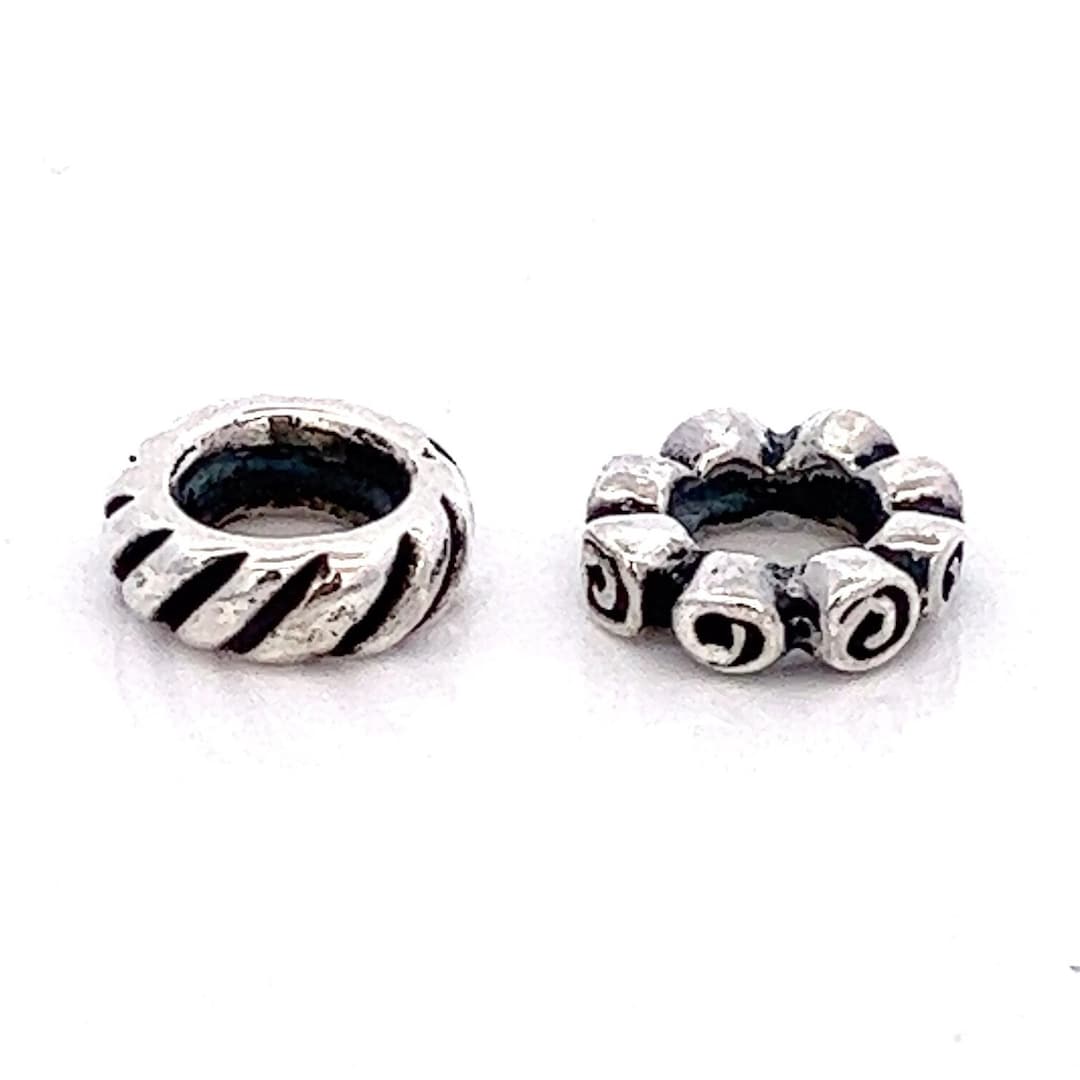 Genuine Pandora Spacer Beads 925 Sterling Silver Your Choice of Bead ...