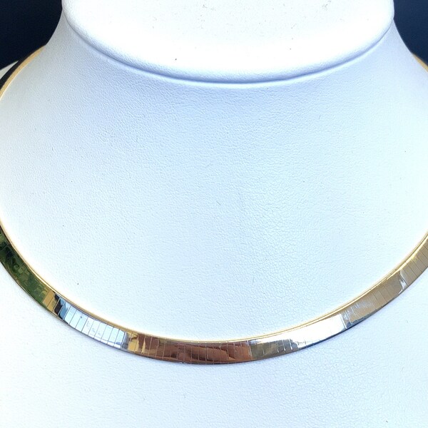 Omega Chain Necklace - Etsy