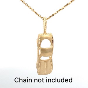 1980's 14k Yellow Gold Car Automobile Corvette Pendant Charm - ET2243 ...