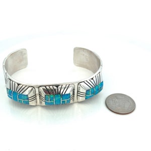 Vintage Chester C. Benally Navajo Native American Sterling Silver ...