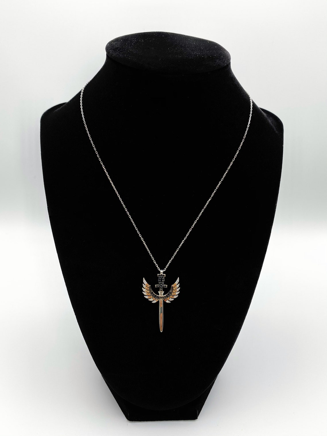 Sword of St. Michael Necklace, Angel's Sword Necklace, Sword Pendant ...