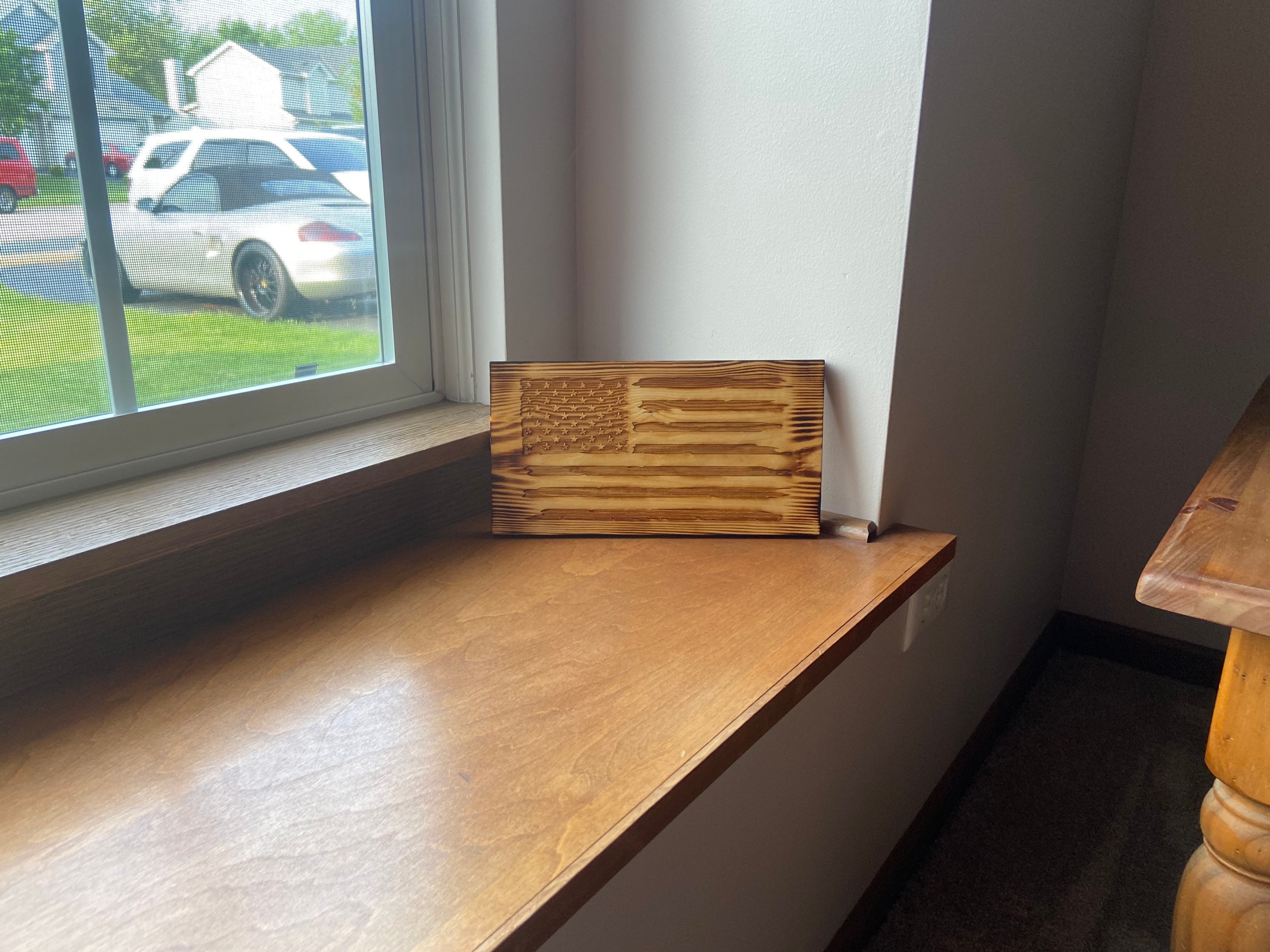 Distressed/burnt Flag free Shipping - Etsy